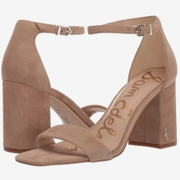 Sam Edelman | Shoes | Sam Edelman Daniella Womens Block Heel Sandals ...